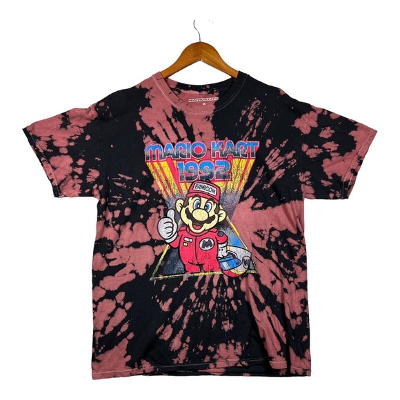 Nintendo | Shirts | Super Mario Mens Distressed Bros Kart Racing 992 ...